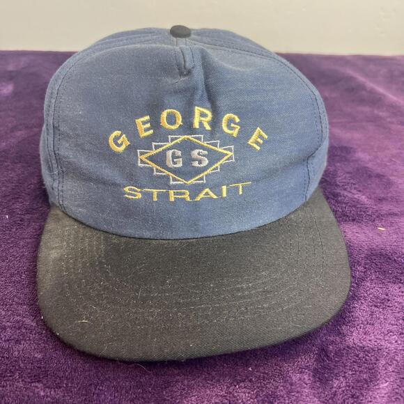 Accessories | Vintage 9s George Strait Gs Snapback Country Western Cap ...